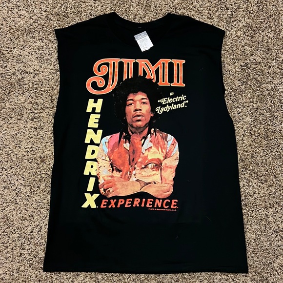 Shirts | Nwt Jimi Hendrix Top Sz Lg | Poshmark